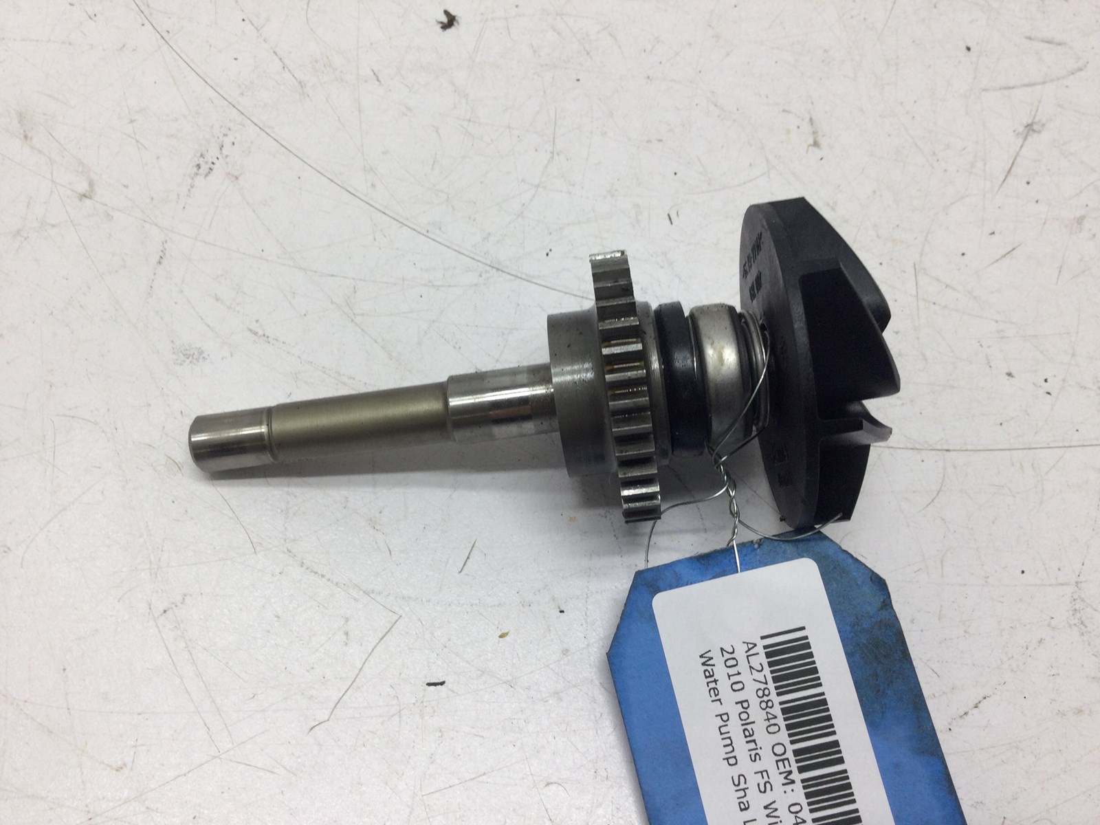 2010 Polaris water pump impeller shaft w/impeller – Al's Snowmobile ...