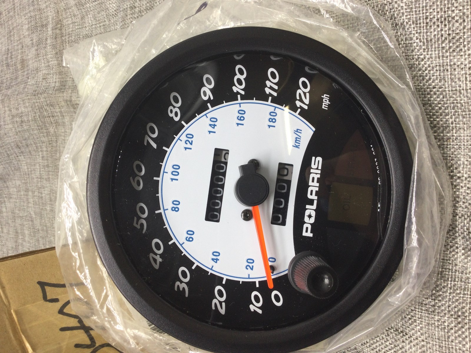 2003 Polaris Speedometer White/Black 120mph 5″ – Al's Snowmobile Parts ...