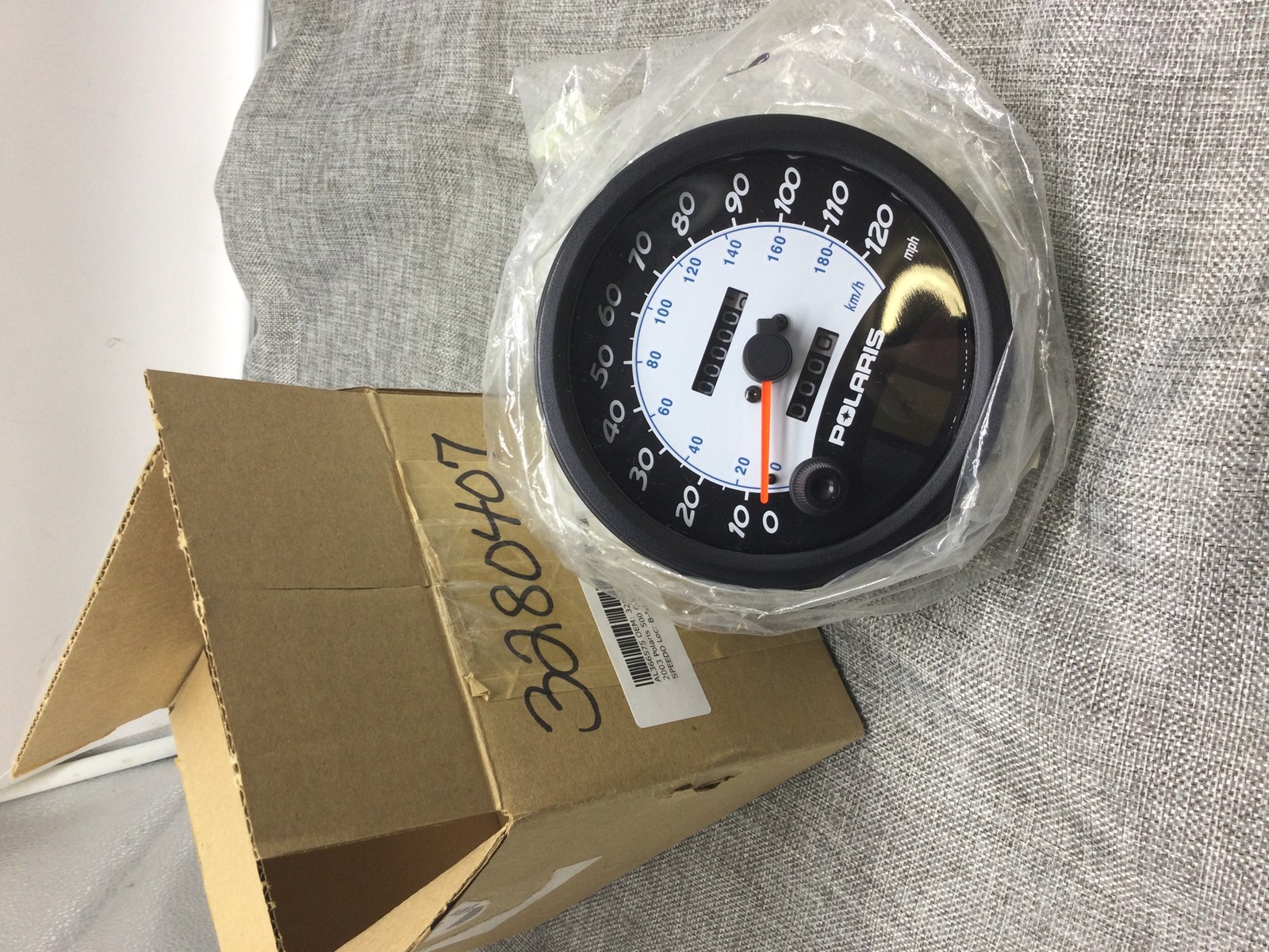 2003 Polaris Speedometer White/Black 120mph 5″ – Al's Snowmobile Parts ...