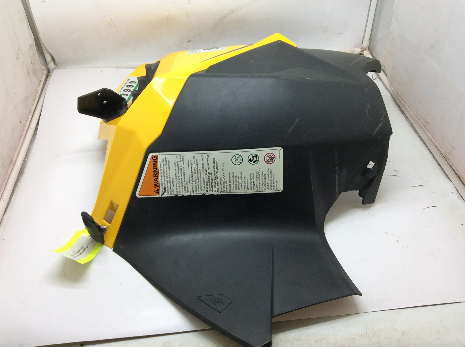 2013 Ski-Doo RH side panel- XS chassis – Al's Snowmobile Parts Warehouse